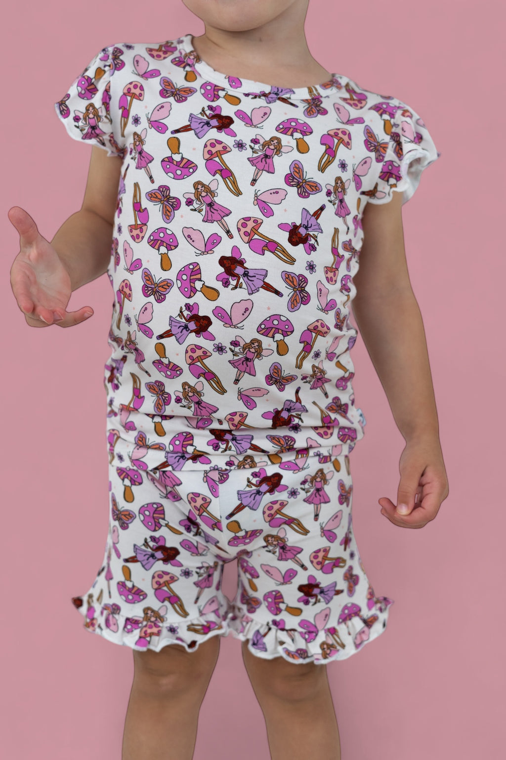 EXCLUSIVE FAIRY FRIENDS DREAM RUFFLE SHORT SET – DREAM BIG LITTLE CO