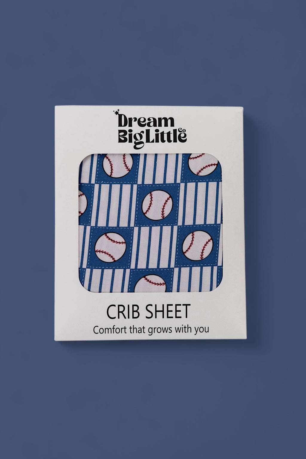 GRAND SLAM GRID DREAM CRIB SHEET – DREAM BIG LITTLE CO