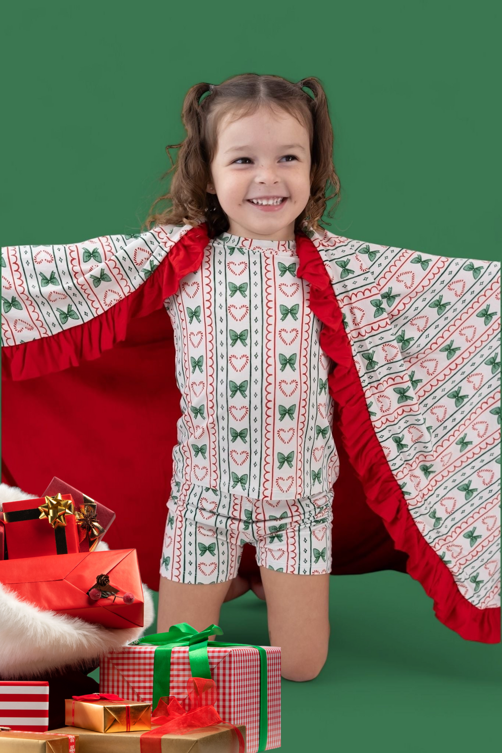 WRAPPED IN JOY DREAM SHORT SET – DREAM BIG LITTLE CO