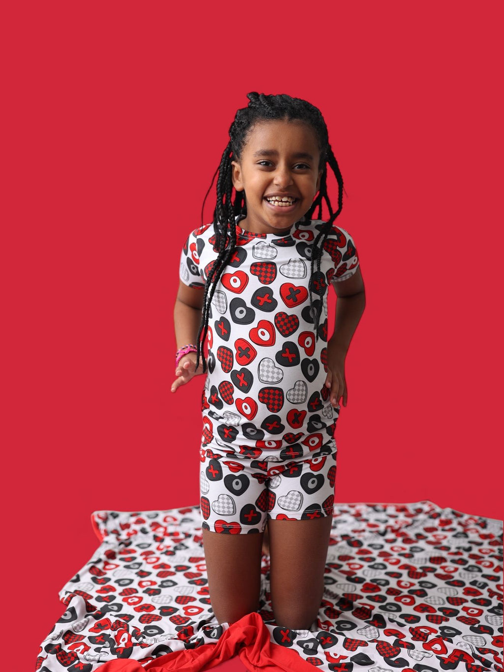 CROSS MY HEART DREAM SHORT SET – DREAM BIG LITTLE CO